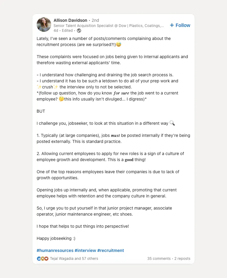 9 Recruiters Post Ideas to Help You Stand Out on Linkedin